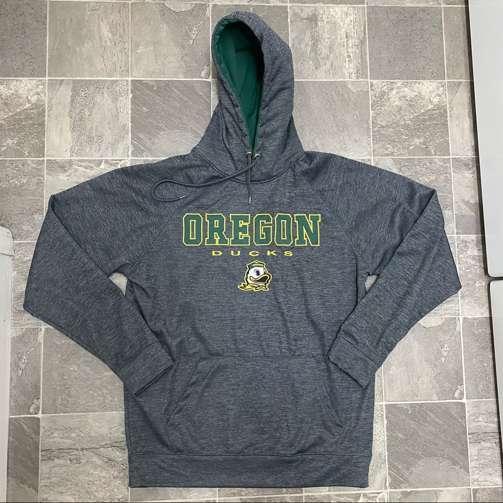 Men’s Oregon Ducks Big Logo Hoodie Sweatshirt - Gem